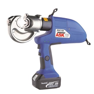ASKPOWER ESC120 Electro-Hydraulic Compression Tools - Blue Expert 2